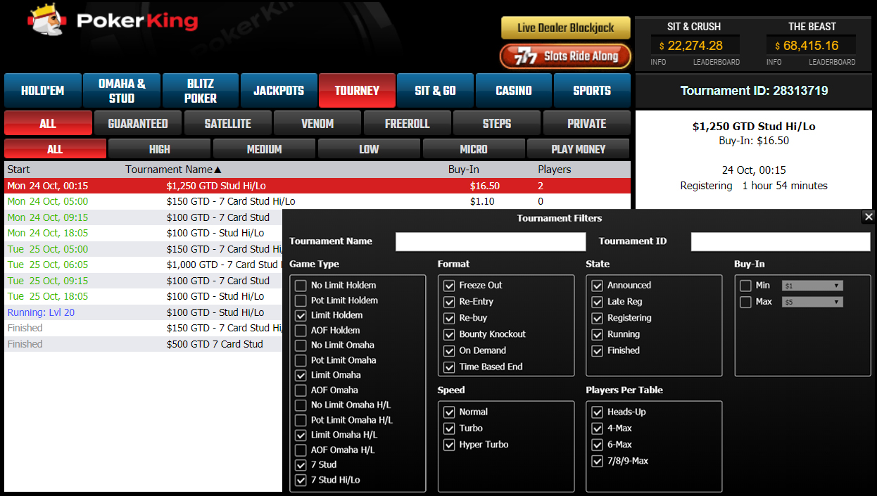 Fixed Limit or Limit Poker :: PokerKing - Play Poker Online