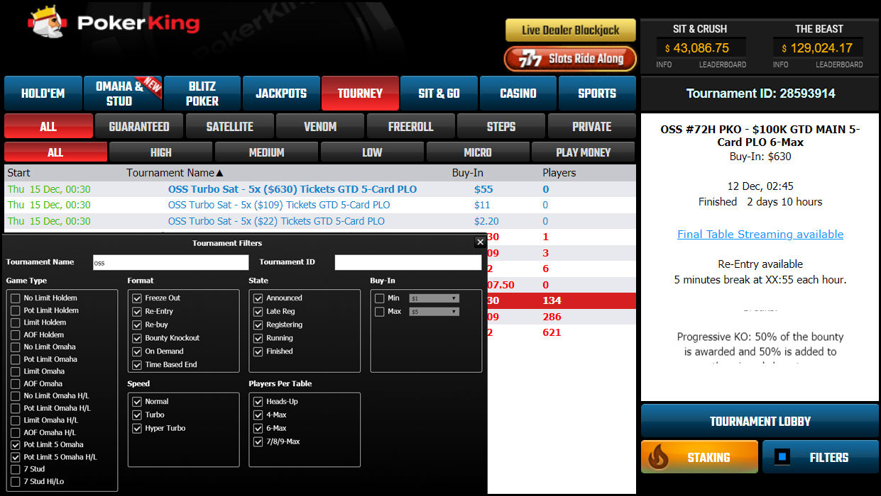 5-card Omaha is Now Available on PokerKing :: PokerKing - Play Poker Online